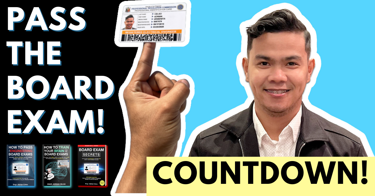 2024 Board Exam Countdown - Engr. Adrian Celso